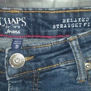 Chaps | Jeans | Chaps Mens Blue Straight Leg Relaxed Fit Western Style ...